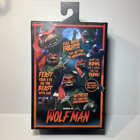 Neca | Toys | Teenage Mutant Ninja Turtles X Monsters Raphael As Wolf ...